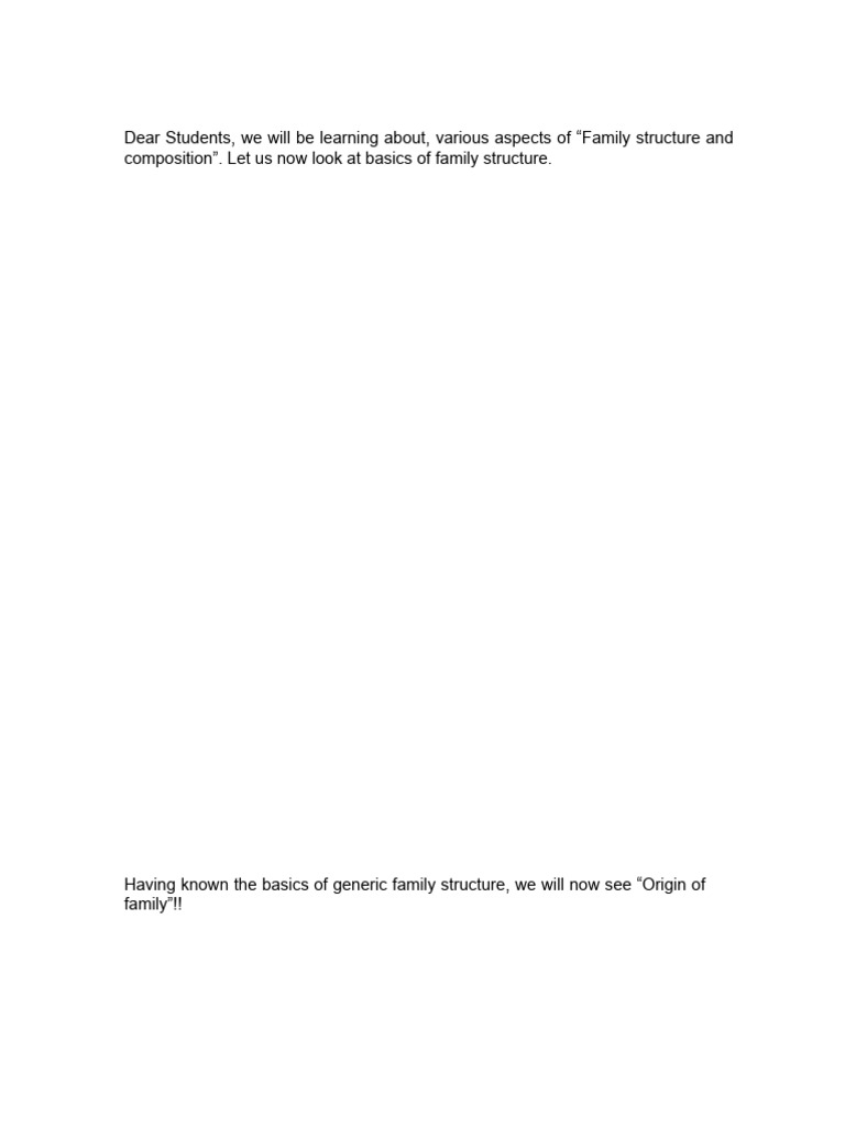 Understanding Family Status Types | PDF | Family | Marriage