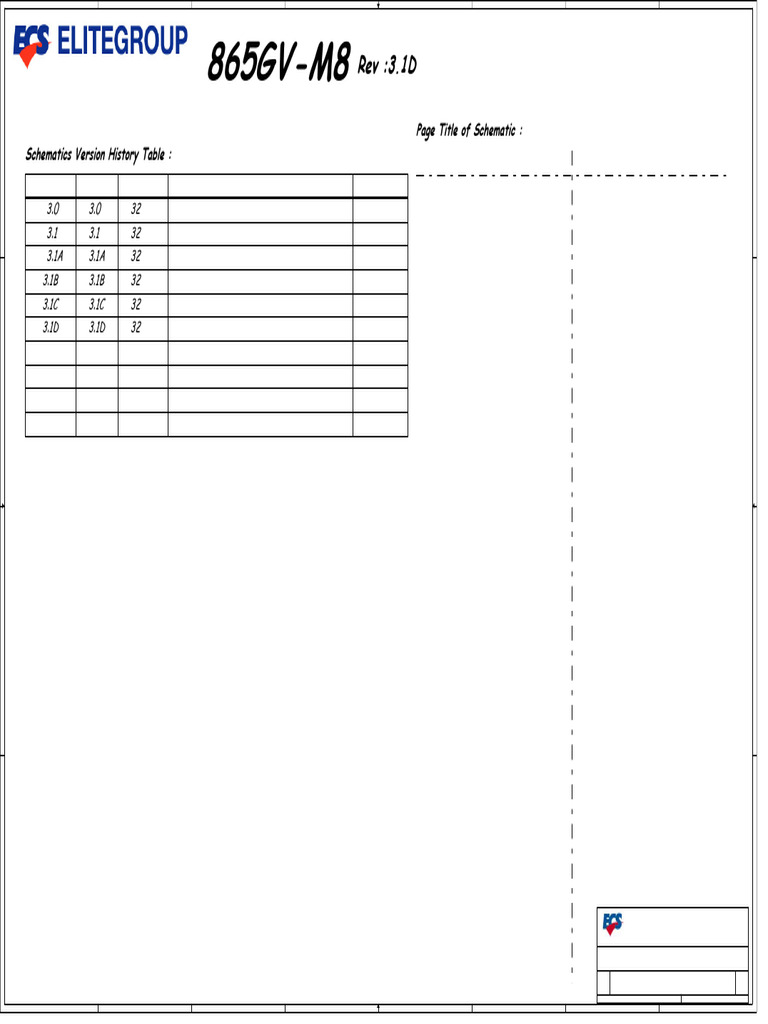 ecs_865gv-m8_rev_3.1d_sch | PDF | Computer Engineering | Computer Hardware