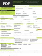 ILD Patient Questionnaire | PDF | Cough | Human Diseases And Disorders