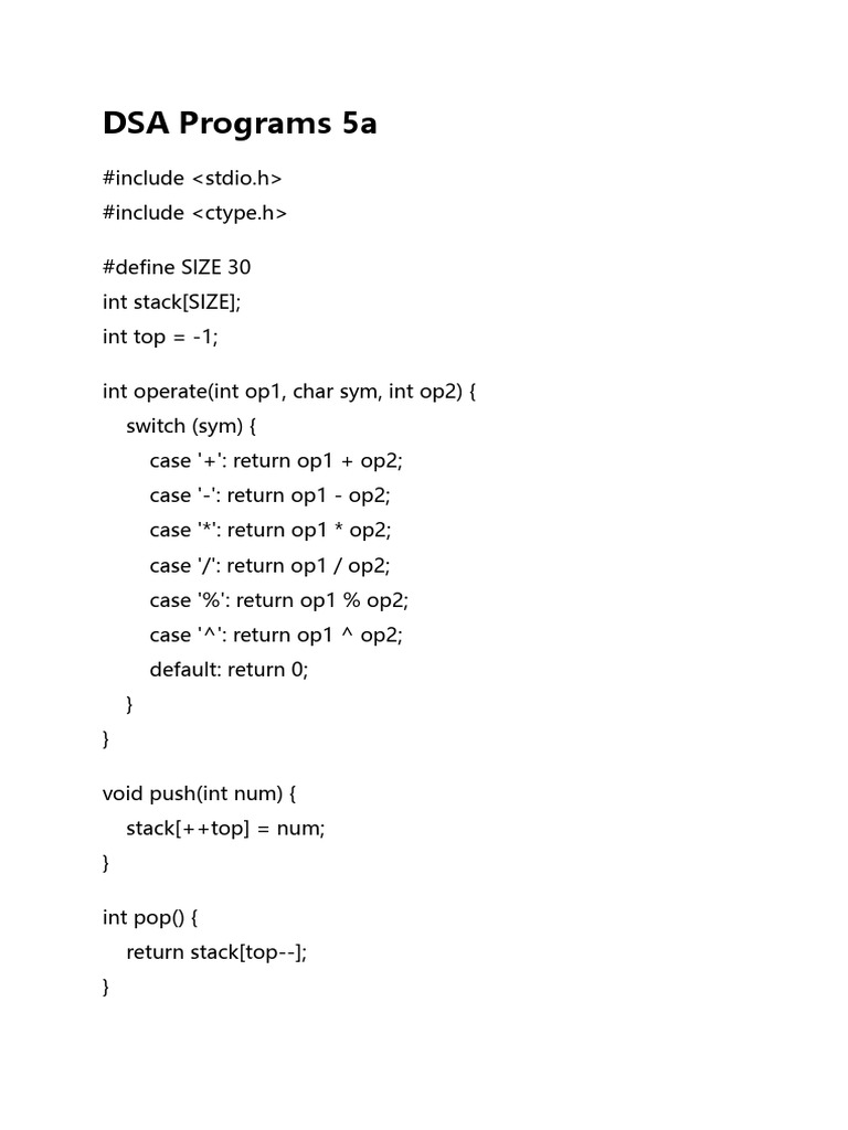 DSA Programs 5a | PDF