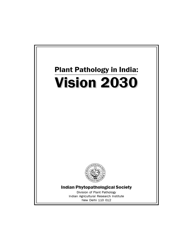 ojsadmin,+vision_2030 | PDF | Pathology | Plant Pathology