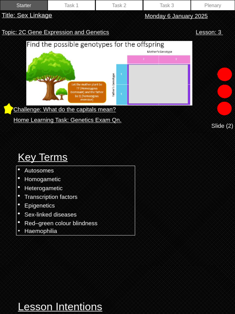 L3 Sex Linkage Pdf Dominance Genetics Genotype