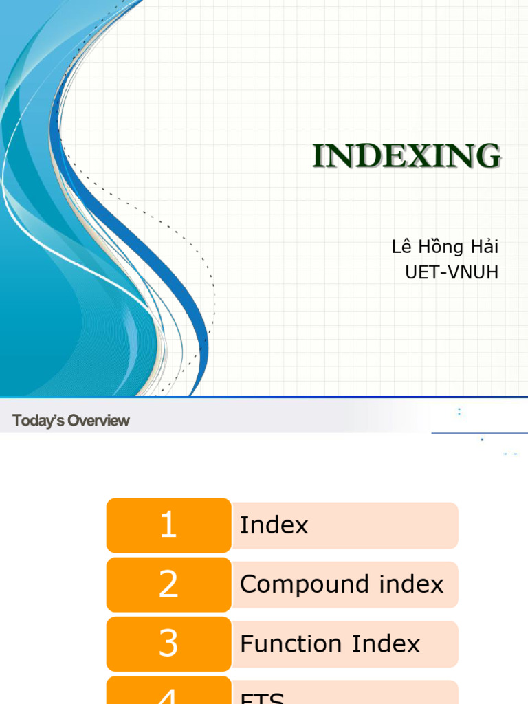 03 Indexing Partitioning | PDF | Database Index | Information Retrieval