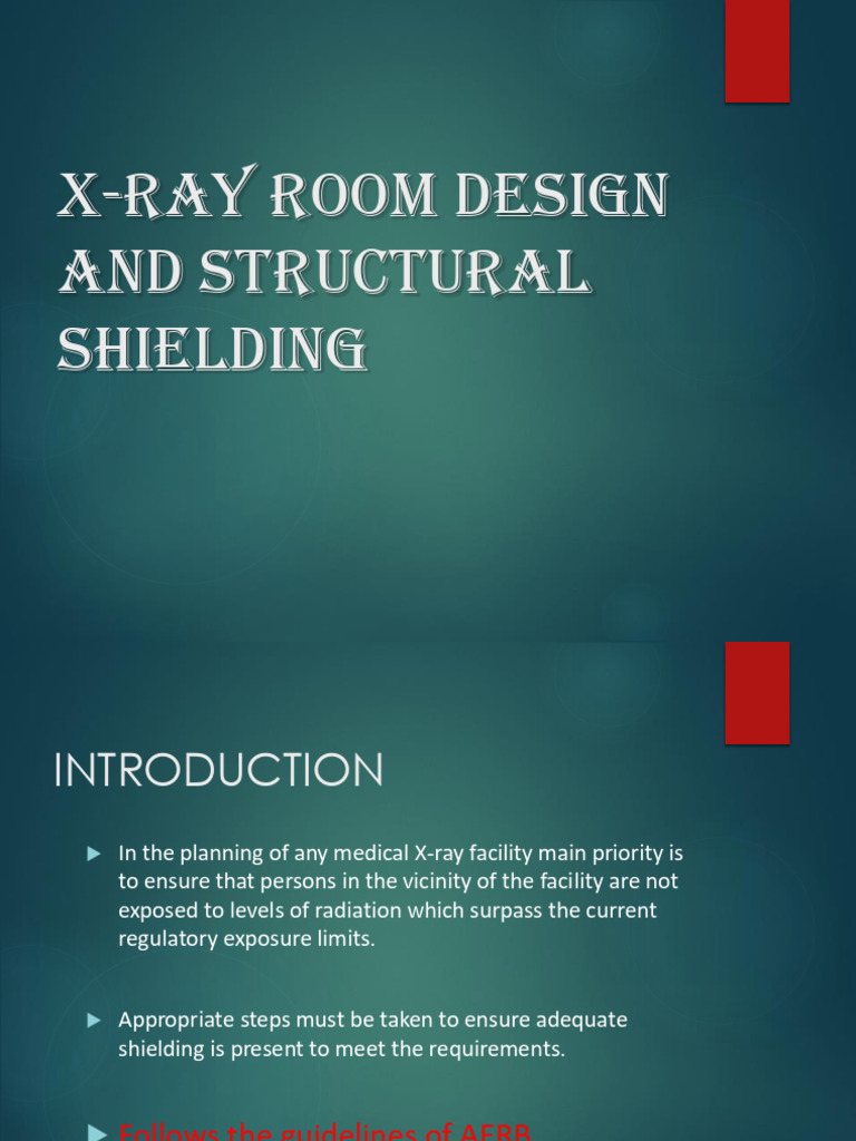 X-Ray Room Design and Structural Shielding | PDF | X Ray | Radiography