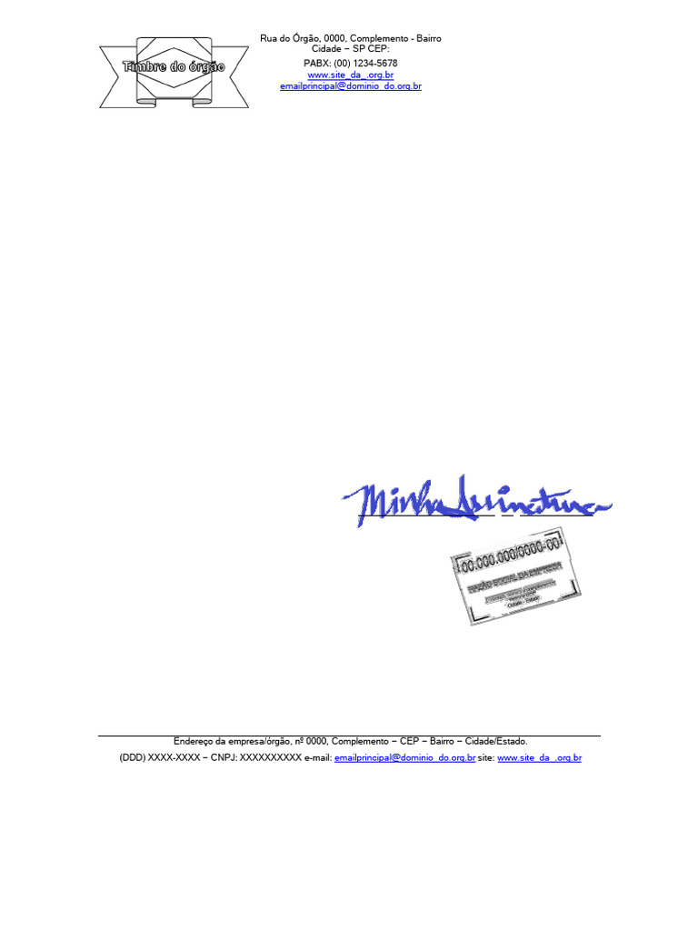 Autorização de Alteração no PUBNET | PDF