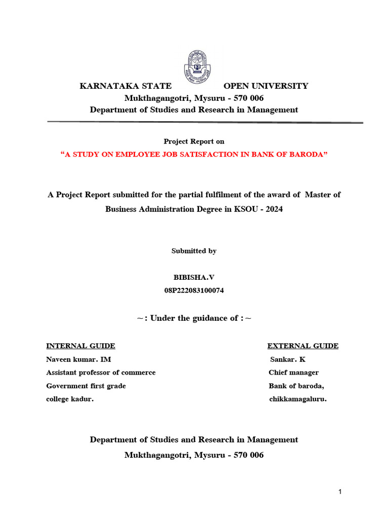 front pages MBA project bibisha | PDF | Employment | Salary