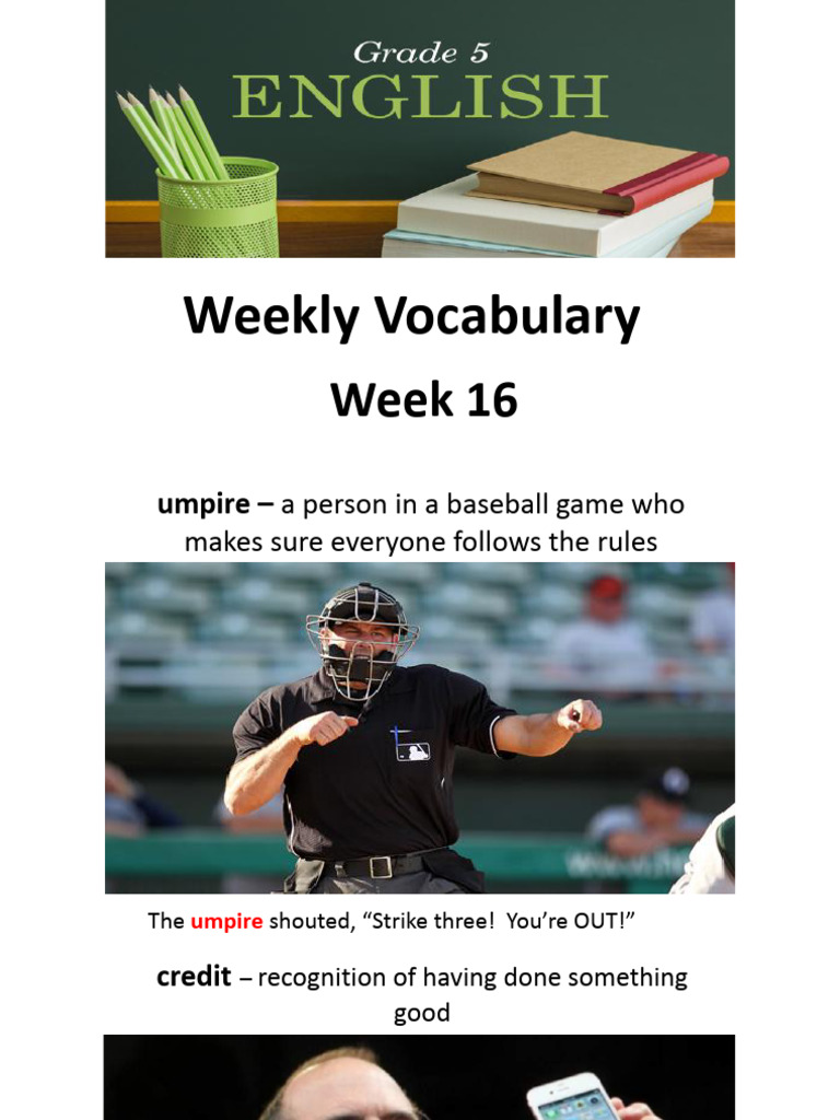 Semester 02 - Week 16 - Vocab | PDF | Valley