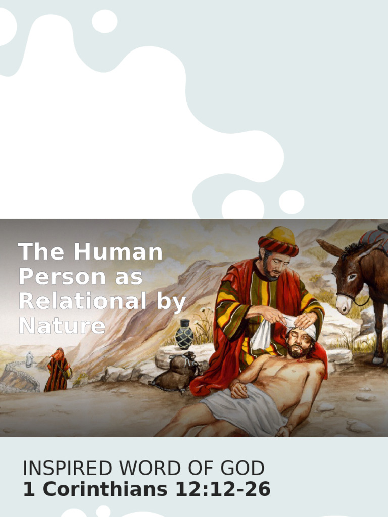 Lesson 4 - Relational Being | PDF