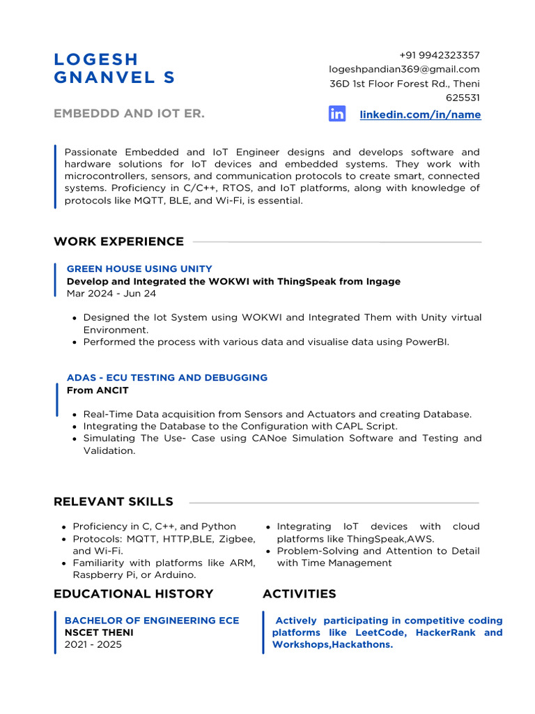 E MBD Resume | PDF