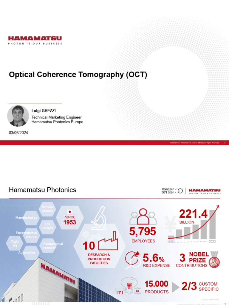 3-Luigi-Ghezzi-Hamamatsu-Photonics-Europe | PDF | Photonics | Myopia