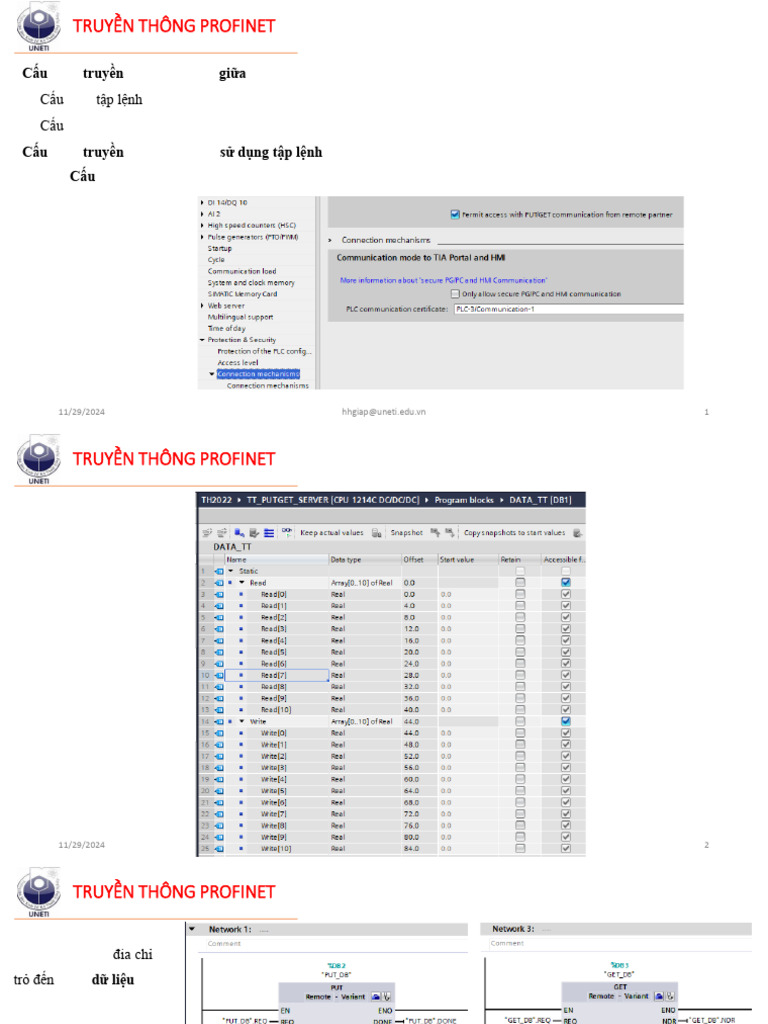 TRUYỀN THÔNG PROFINET | PDF