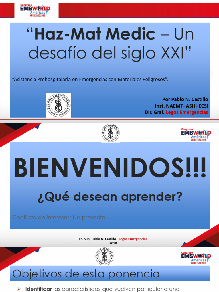 Haz-Mat medic | PDF | La seguridad | Gestión de emergencias