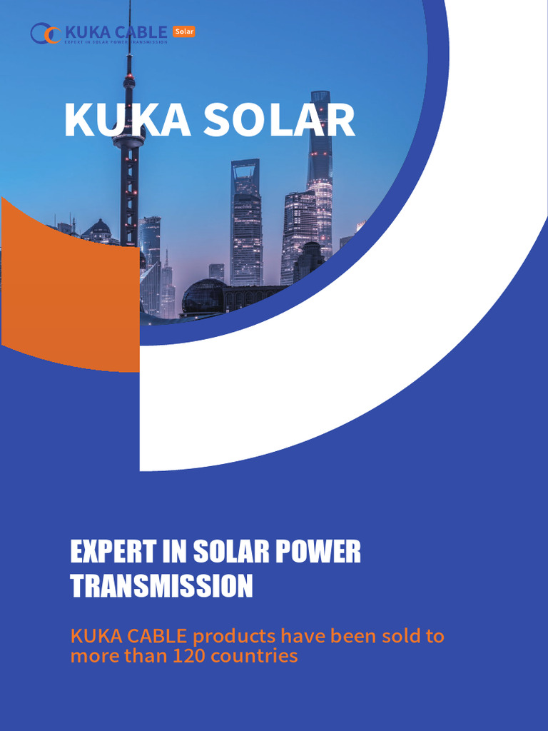 KUKA Cable's Solar Power Solutions in Pakistan | PDF | Photovoltaic ...