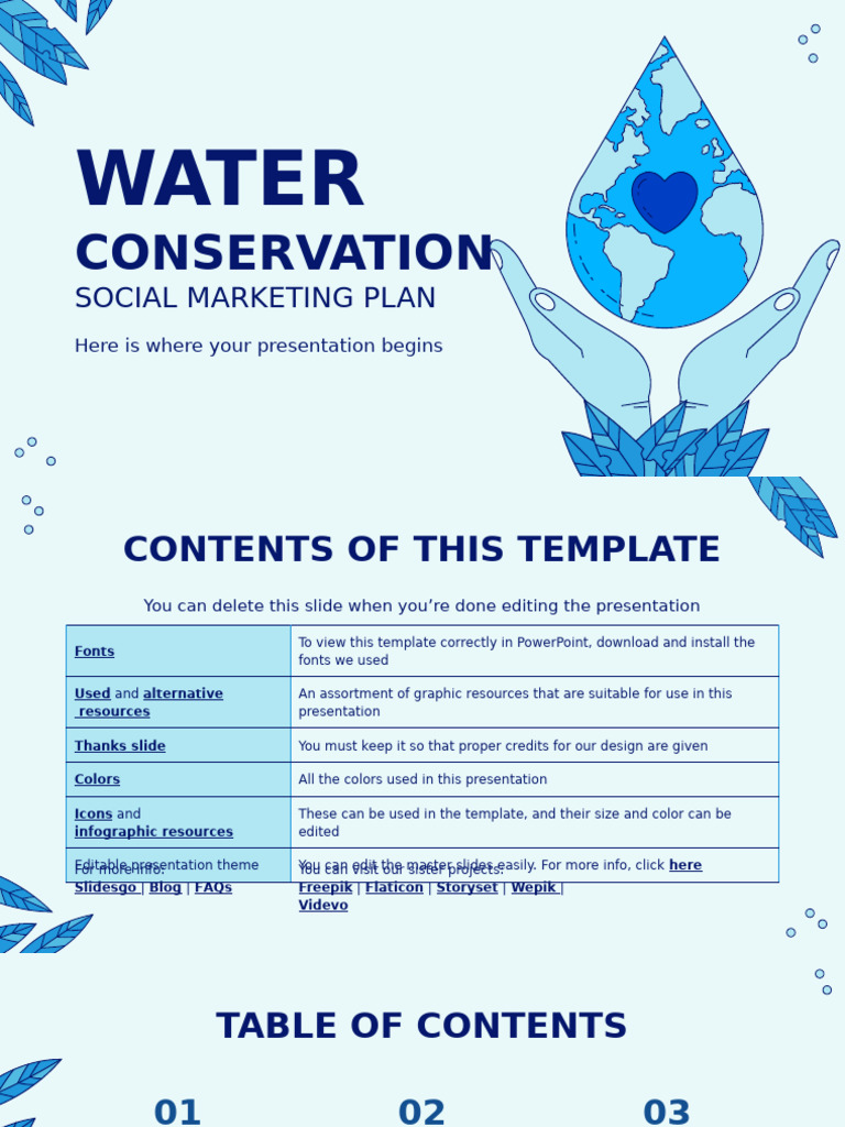Water Conservation Marketing Plan | PDF | Innovation | Goal