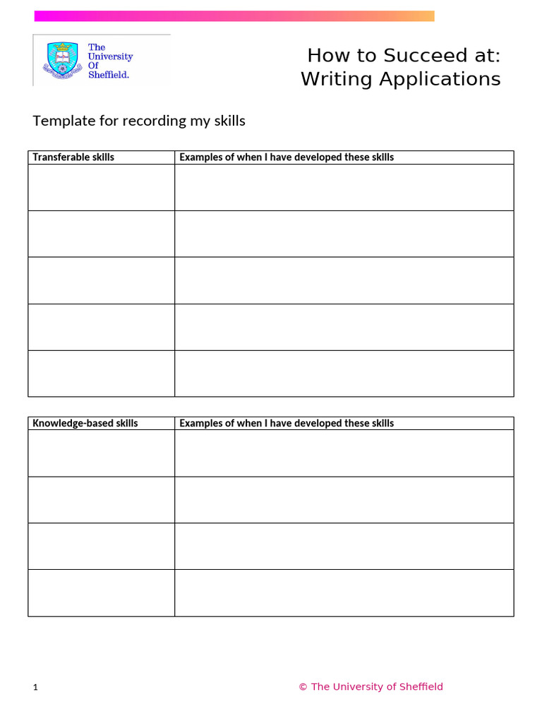 Student Skills Development Guide | PDF