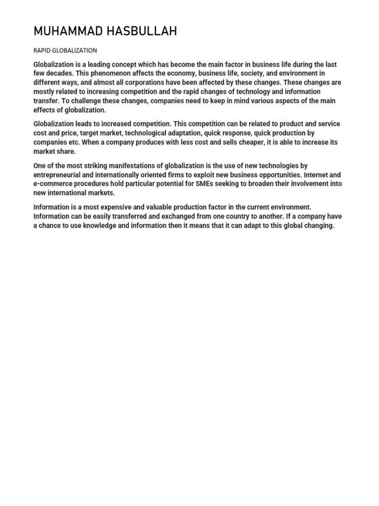 Muhammad Hasbullah Bin Mohd Hapizon - Ba2461a - MKT420 | PDF