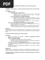 Substantive vs. Formal Equality Explained | PDF | Discrimination | Justice