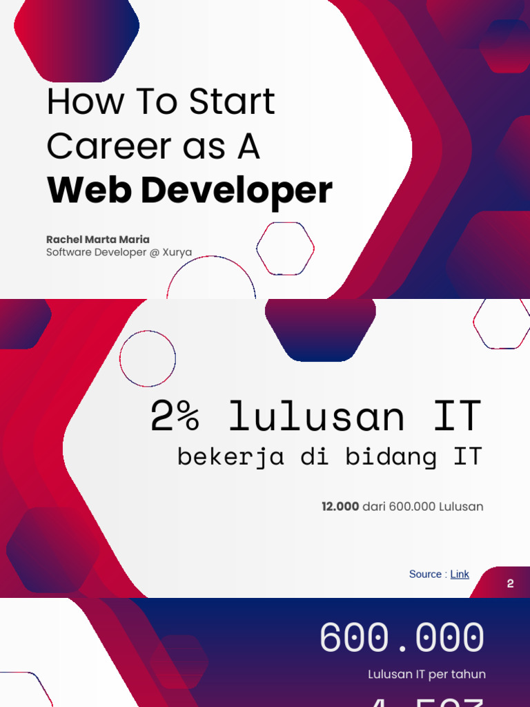 How to Start Career as a Web Developer | PDF