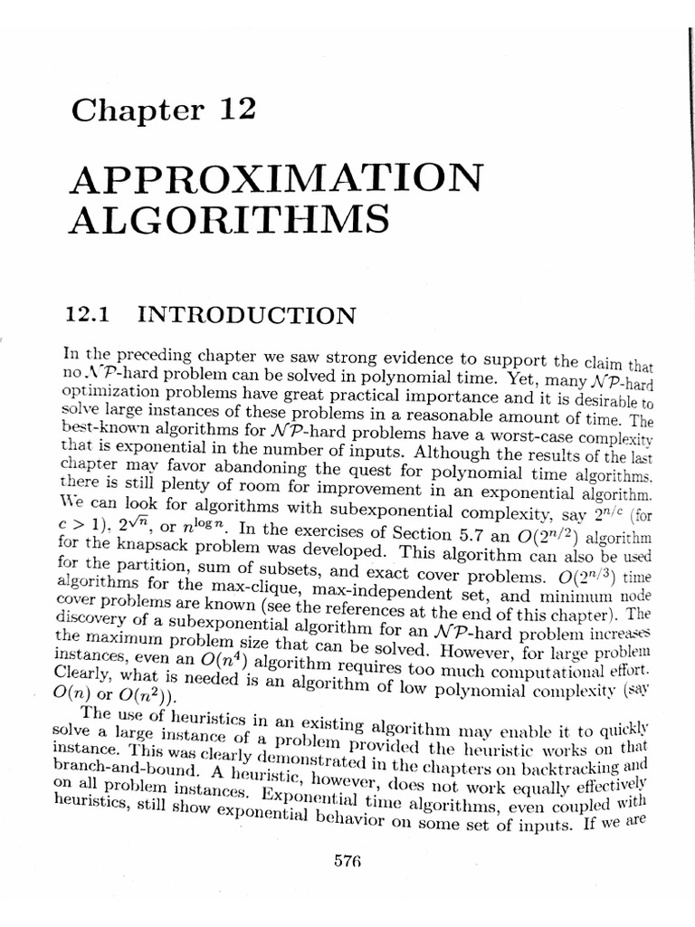 Approximation Algorithms | PDF Approximation Algorithms | PDF