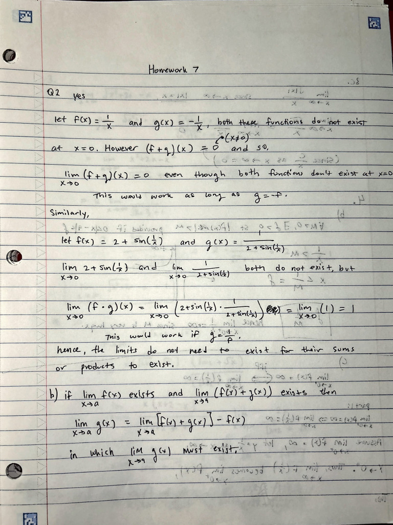 Homework 7 (Page 1) | PDF