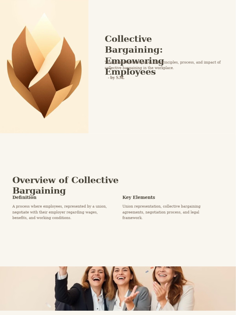 Collective Bargaining Empowering Employees | PDF | Employment ...