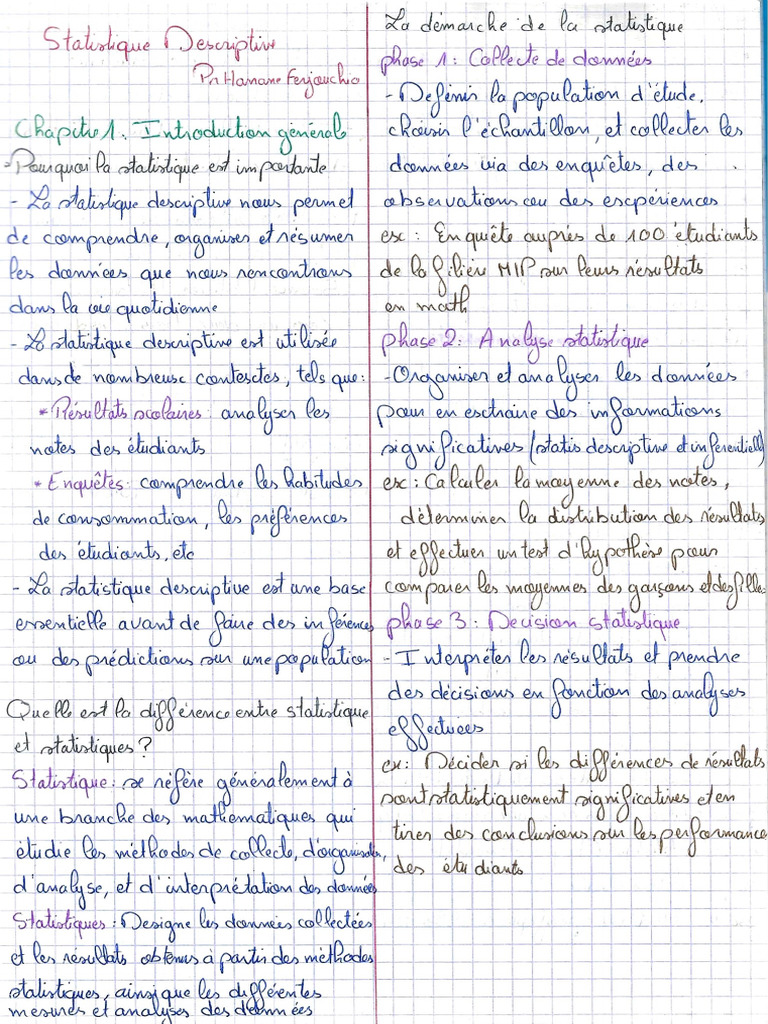 Stat Et Proba (Tous Le Cours) | PDF