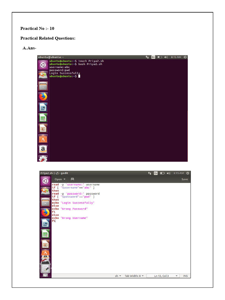 Practical no 10. | PDF