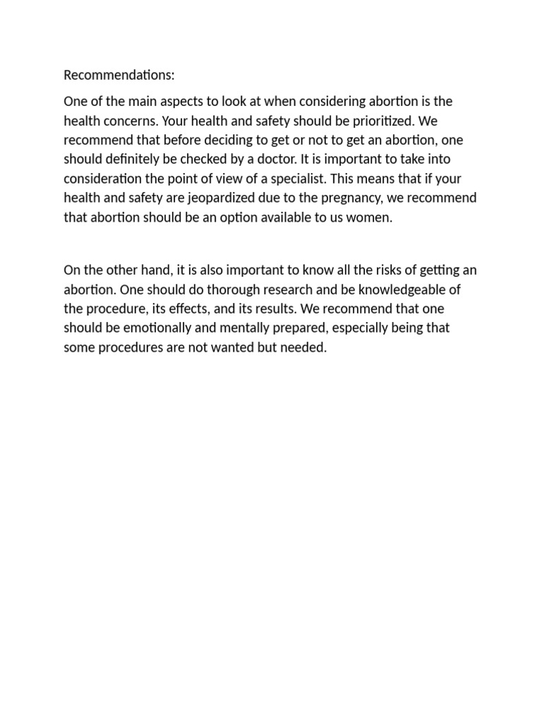 Abortion | PDF