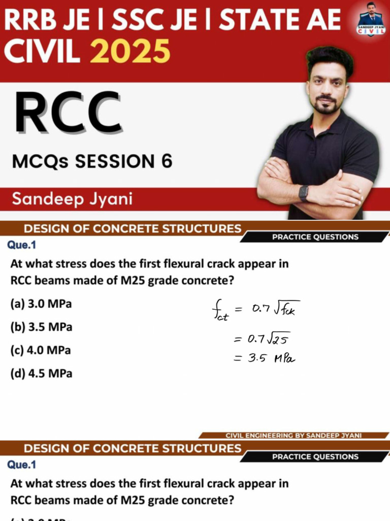 RCC MCQ 6 | PDF