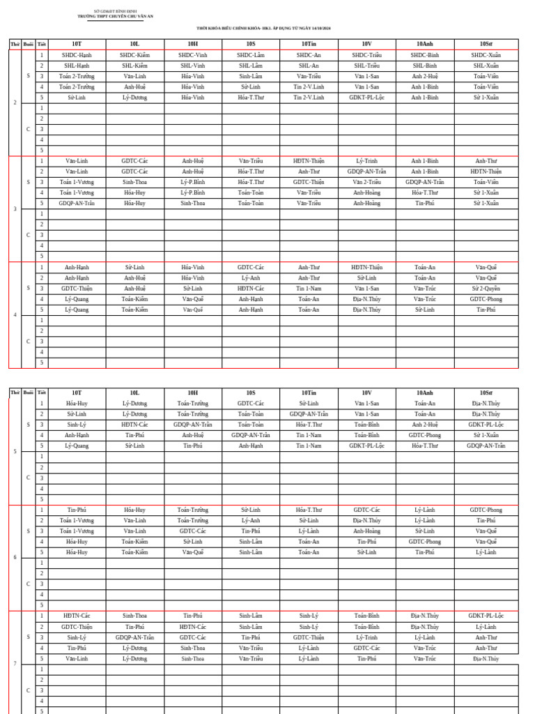 Cva TKB Chính Khóa Áp D NG T 14 10 2024 1 | PDF