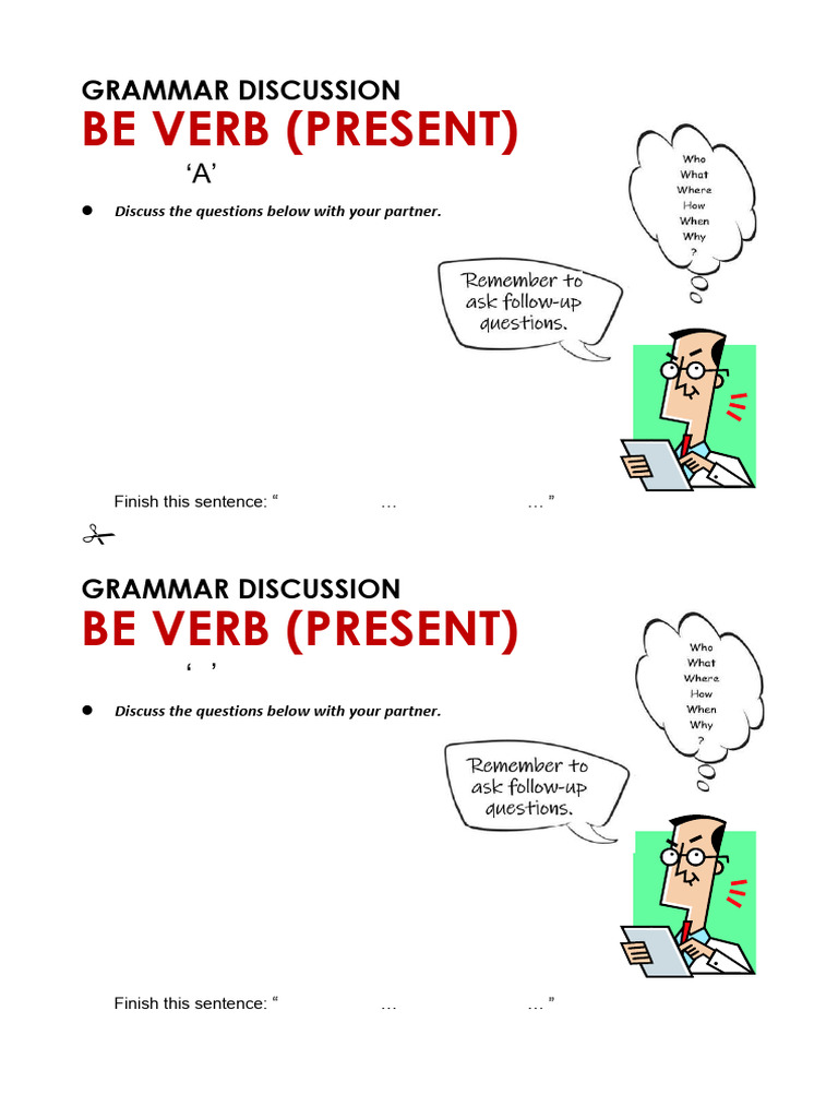 Questions Verb To Be | PDF