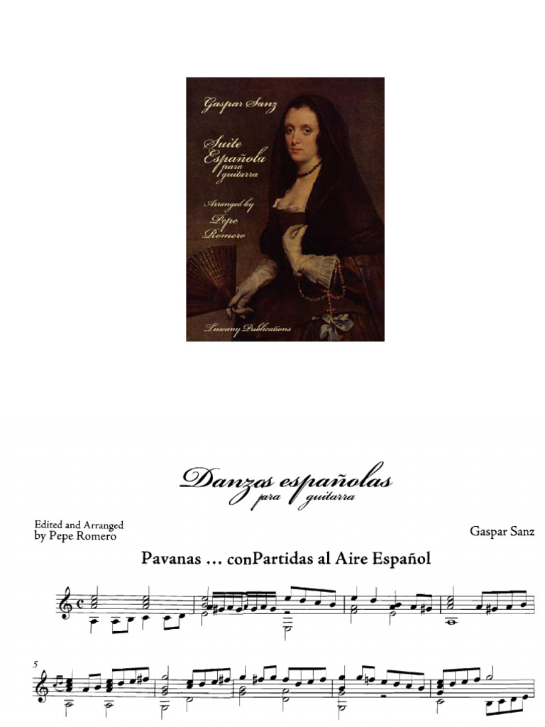 Sanz Gaspsr Suite Espanola Pepe Romero Compress | PDF