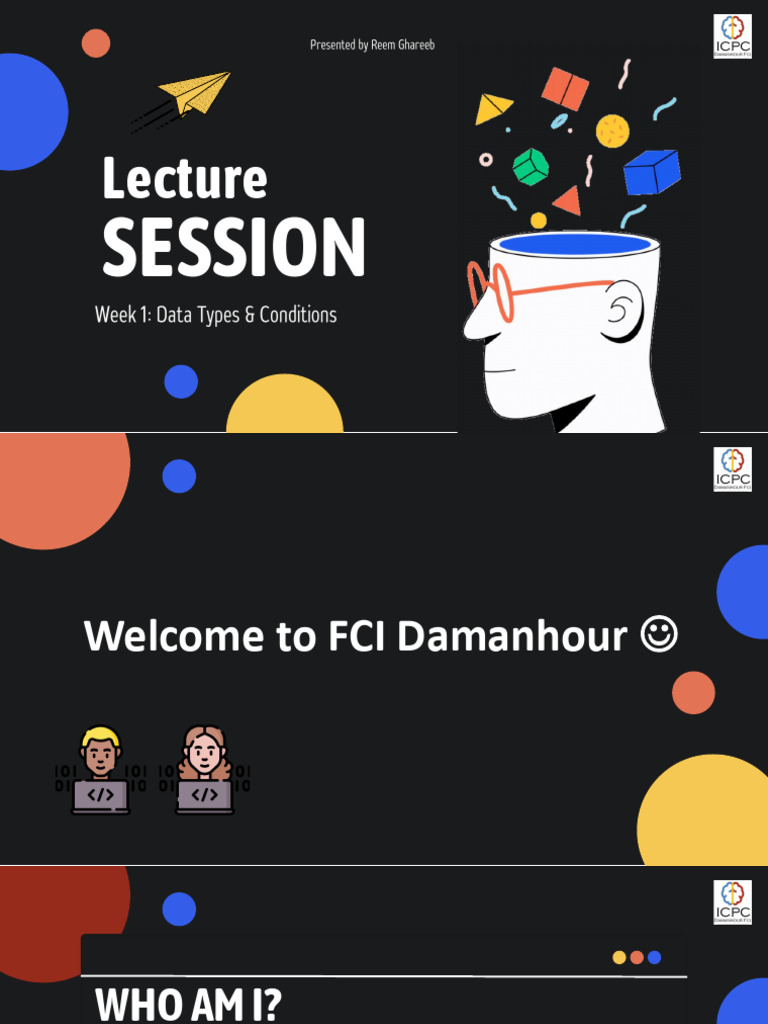 LectureSession_-_1 (2) | PDF | C++ | Computer Programming