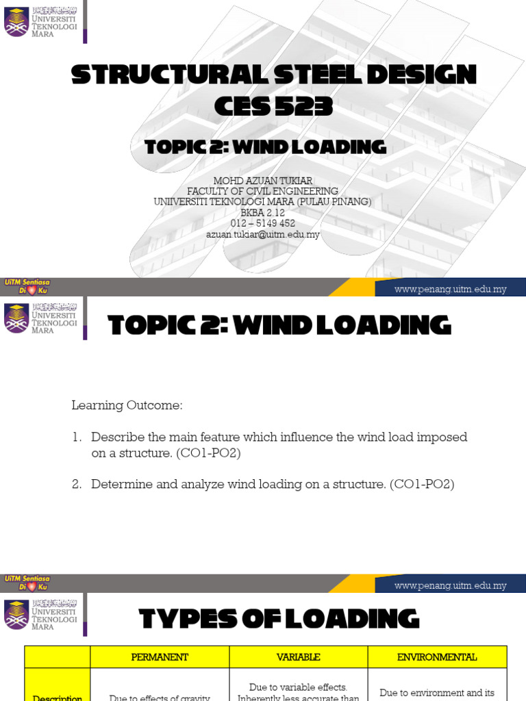 Wind Loading | PDF | Pressure | Wound