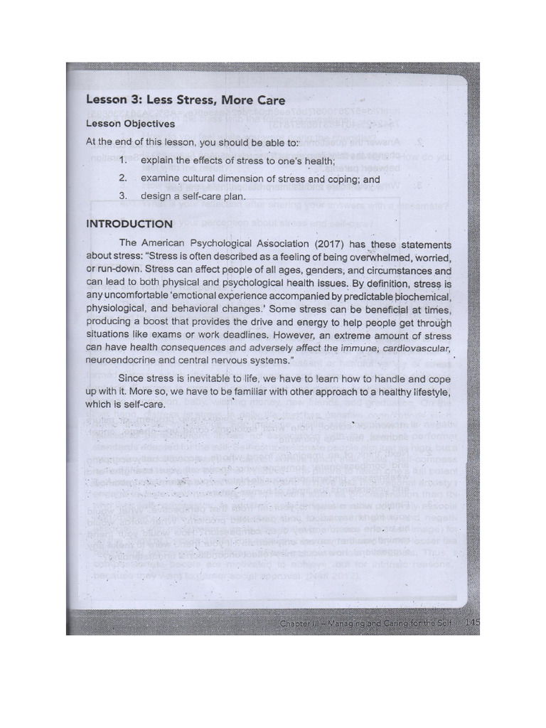 UTS - Chapter 3, Lesson 3 PDF | PDF