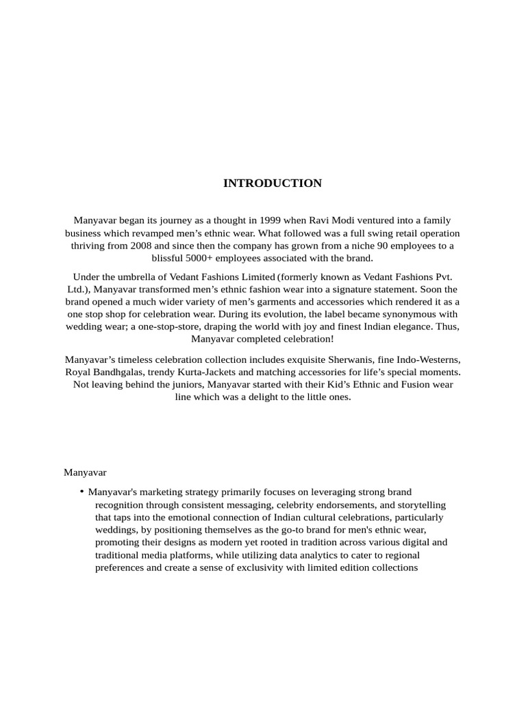 INTRODUCTION hit (1) | PDF | Clothing | Brand