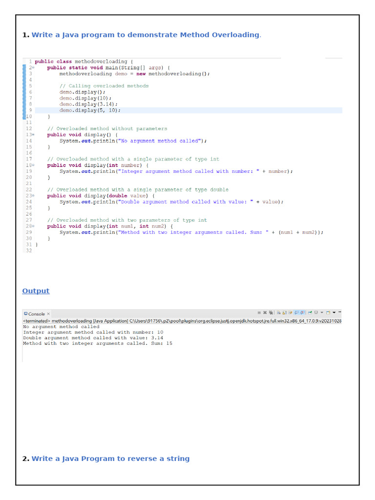 (PARUCHURI SUPRAJA) December23 (Java assignments) | PDF