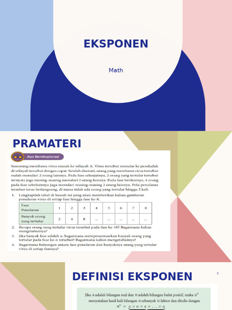 EKSPONEN 1 | PDF