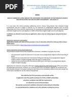 Master's Degree Application Call 2025 | PDF | Academic Degree | Master's Degree