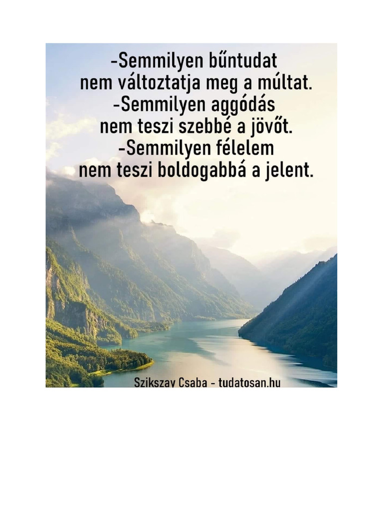 Aggódás, félelem | PDF