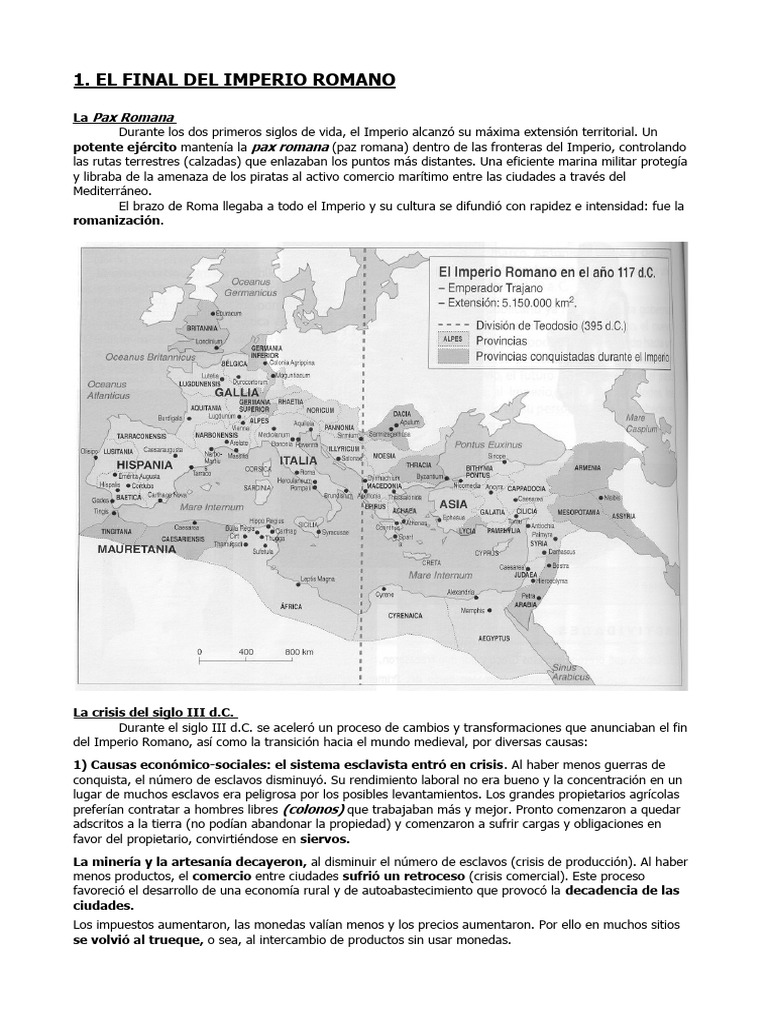 El Final Del Imperio Romano | PDF | imperio Romano | Europa