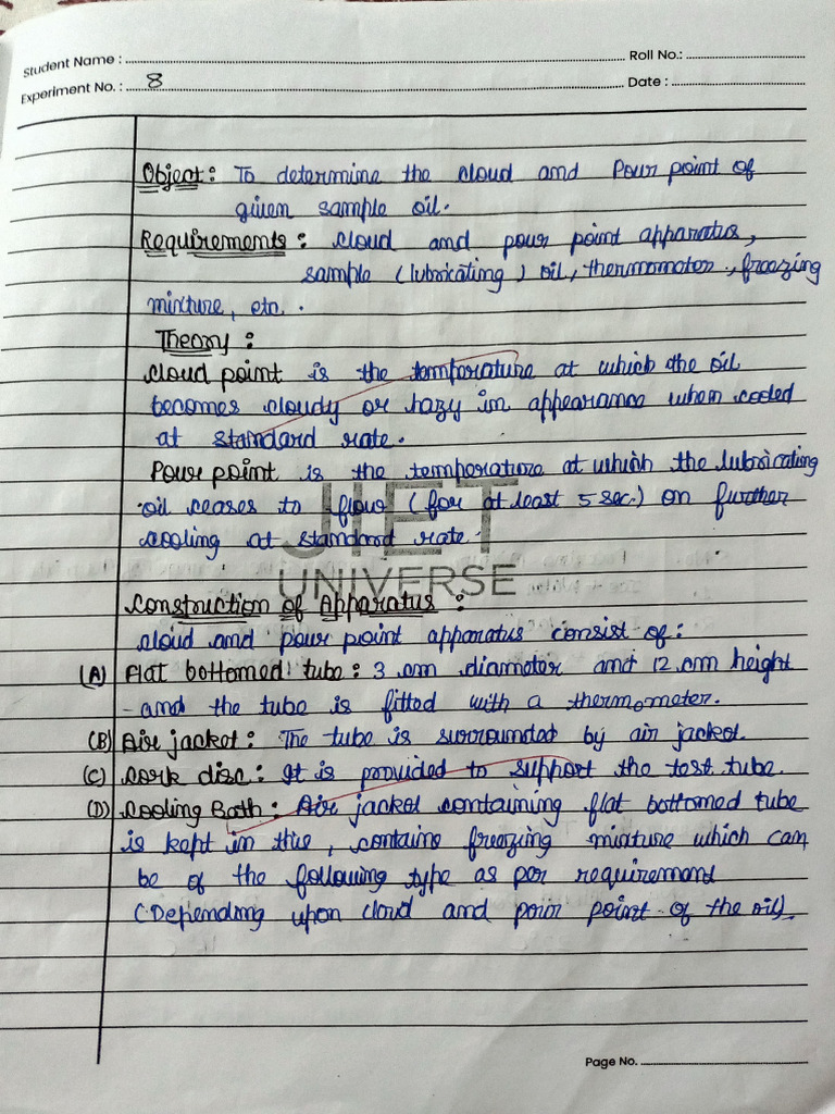Chemistry Experiment 8 | PDF