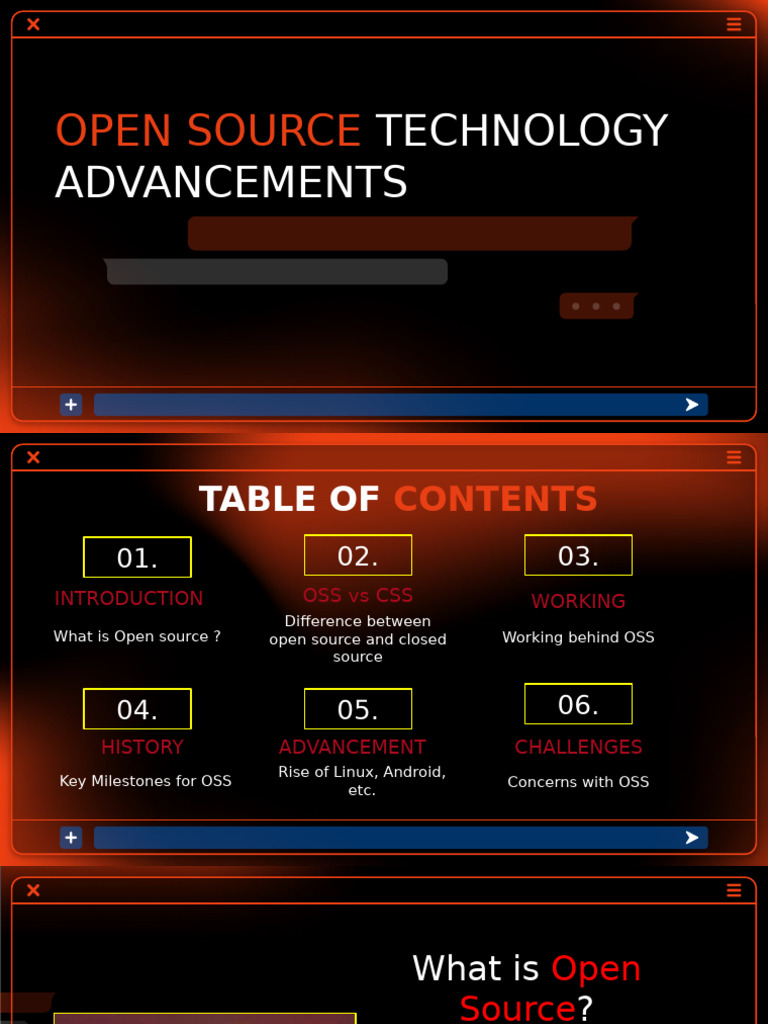 Open Source Technology Advancements | PDF | Operating System | Linux