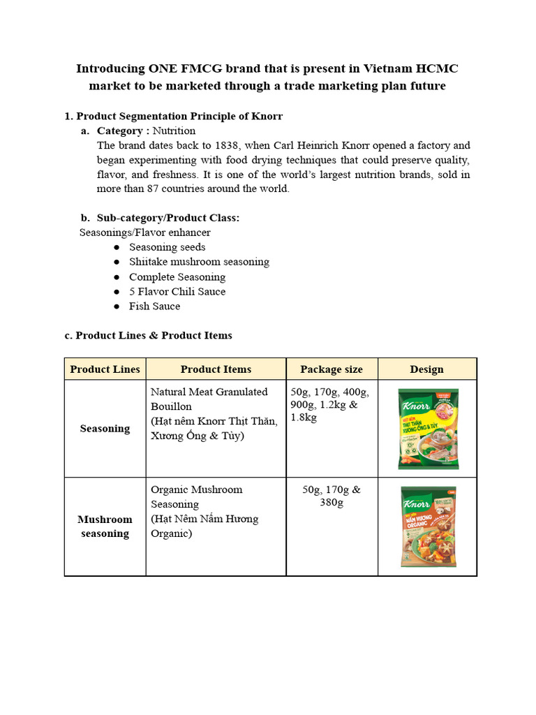 Marketive - Self Study 1 | PDF | Vietnamese Cuisine | Sauce