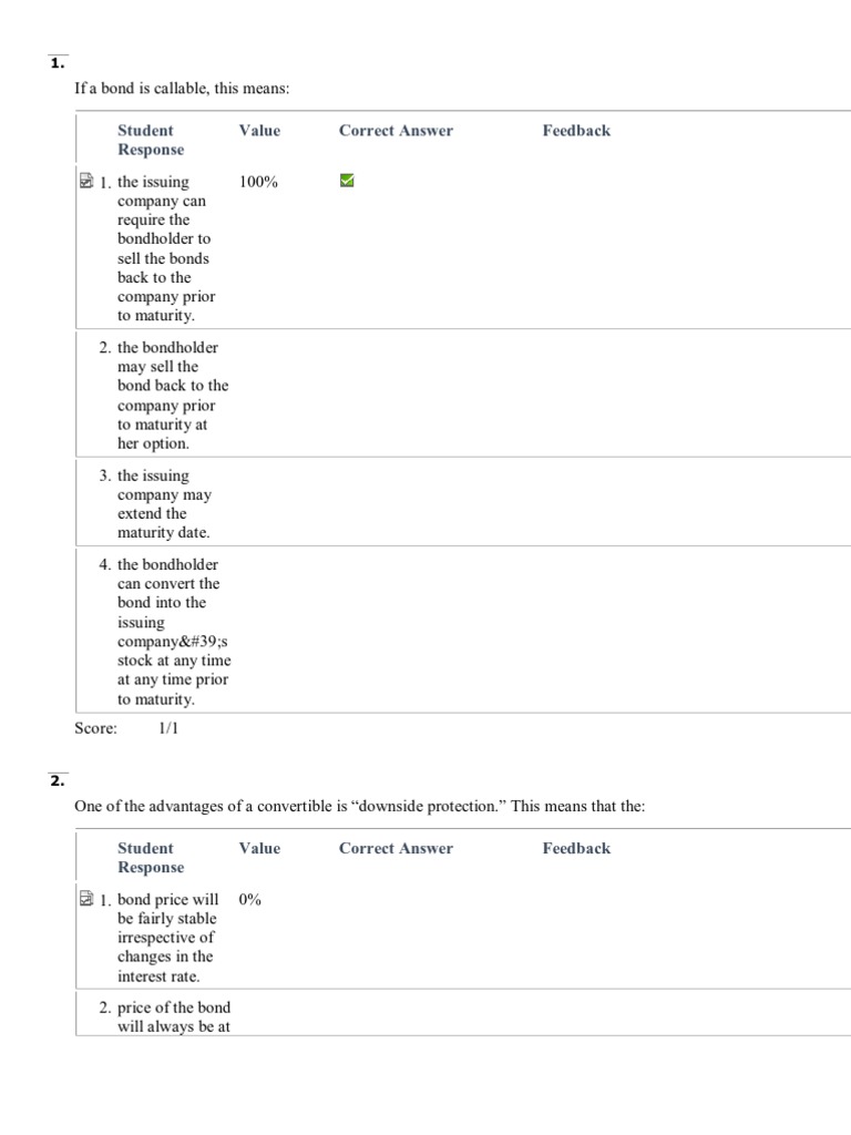 Finc4340 Midterm 1 2 and Final | PDF | Capital Asset Pricing Model ...