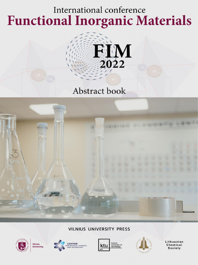 FIM 2022 Conference Book | PDF | Solar Cell | Materials Science