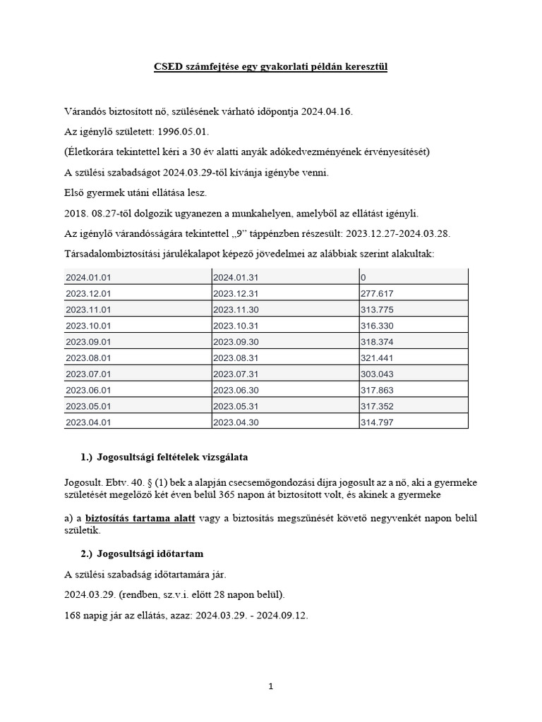 CSED Számfejtés | PDF