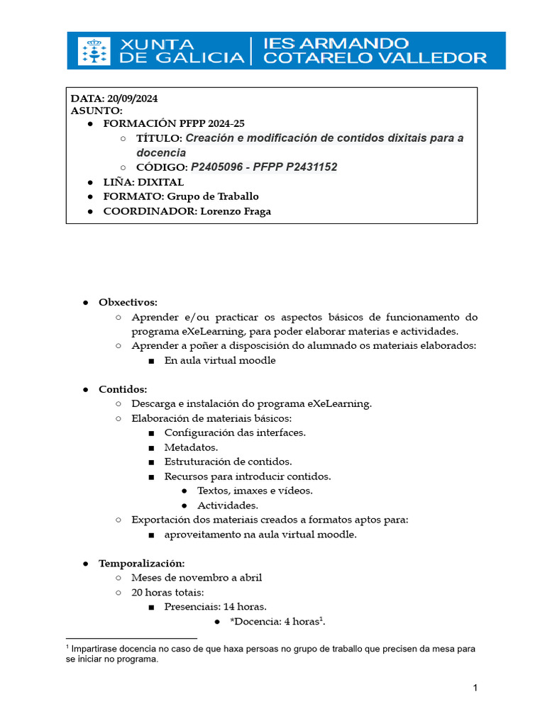 PFPP Proposta Dixital 24 25 | PDF
