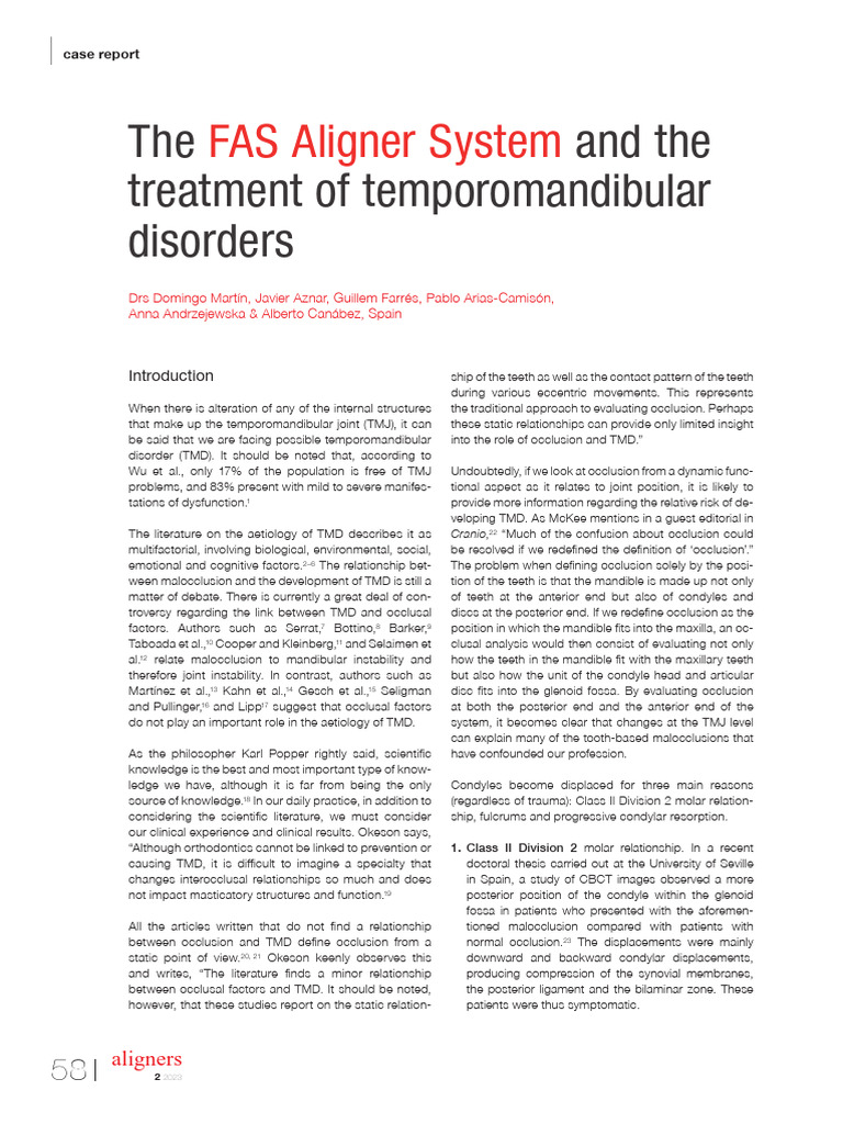 FAS-ATM-Final | PDF | Dentistry Branches | Dental Anatomy