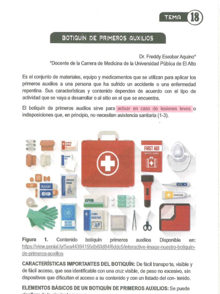 Botiquín | PDF